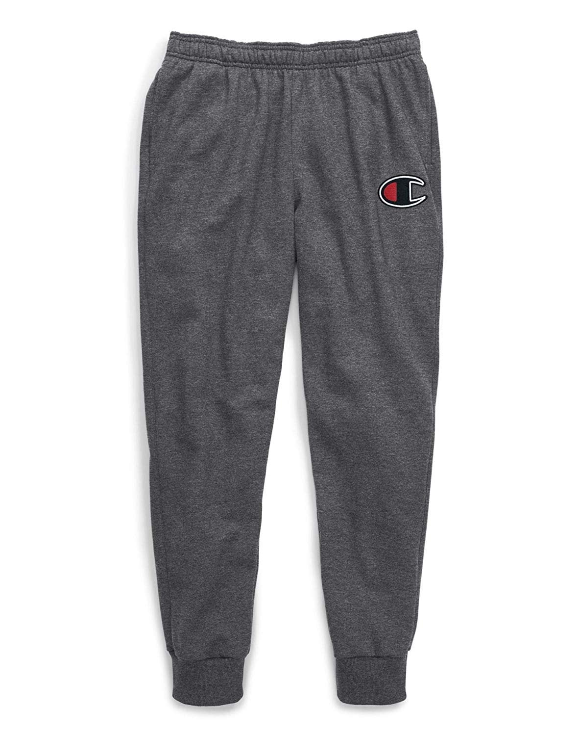 Champion Men's Big & Tall Felt Logo Fleece Jogger Pant 2XT, Granite ...