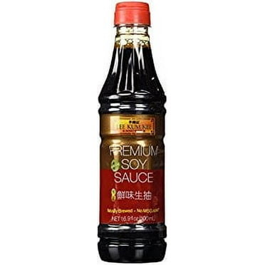 Lee Kum Kee Soy Sauce, Low Sodium, 16.9 fl oz - Walmart.com