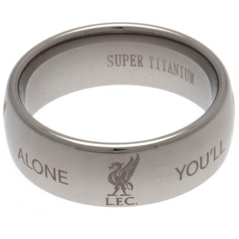 Liverpool FC Medium Super Titanium Ring | Walmart Canada