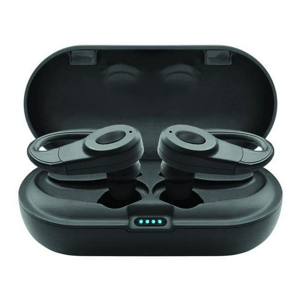 Sentry BT998 True Wireless Earhooks Earbuds with Portable Charging Case ...