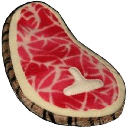 010898 Meat Lovers, T Bone Steak Plush Toy, Large Tiger 10" - Walmart.com
