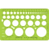 Pacific Arc - Circles Radius Master Template Guide - From 1/2 Inch to 3 ...