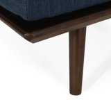 GDF Studio Lancer Mid Century Modern Fabric Tufted Chaise Lounge with ...