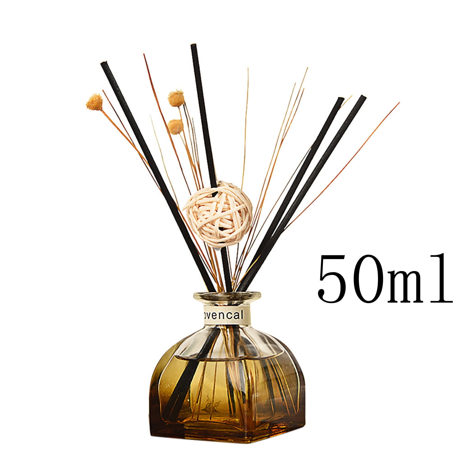 Perfume Oil Diffusers With Natural Sticks, Glass Bottle And Scented Oil ...