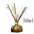Oil Diffusers with Natural Sticks, Glass Bottle and Scented Oil 50ml/1 ...