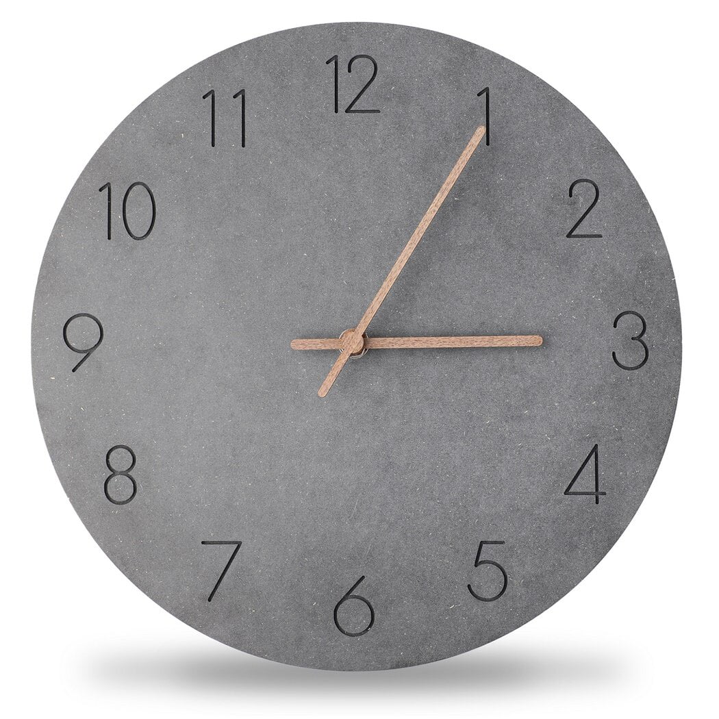 Click here for Coofit Wooden Wall Clock  No Ticking Noise Silent... prices
