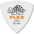Dunlop 456 Tortex Flex Triangle Guitar Picks - 12 Pack - .60mm ...