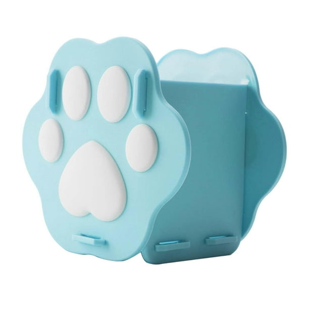 Cute Pen Holder 3D Desktop Desk Accessories Cats Paws Shaped Pen Pencil ...