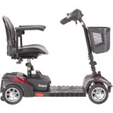 Drive Medical Spitfire Scout DLX 4 Wheel Compact Travel Scooter Model ...