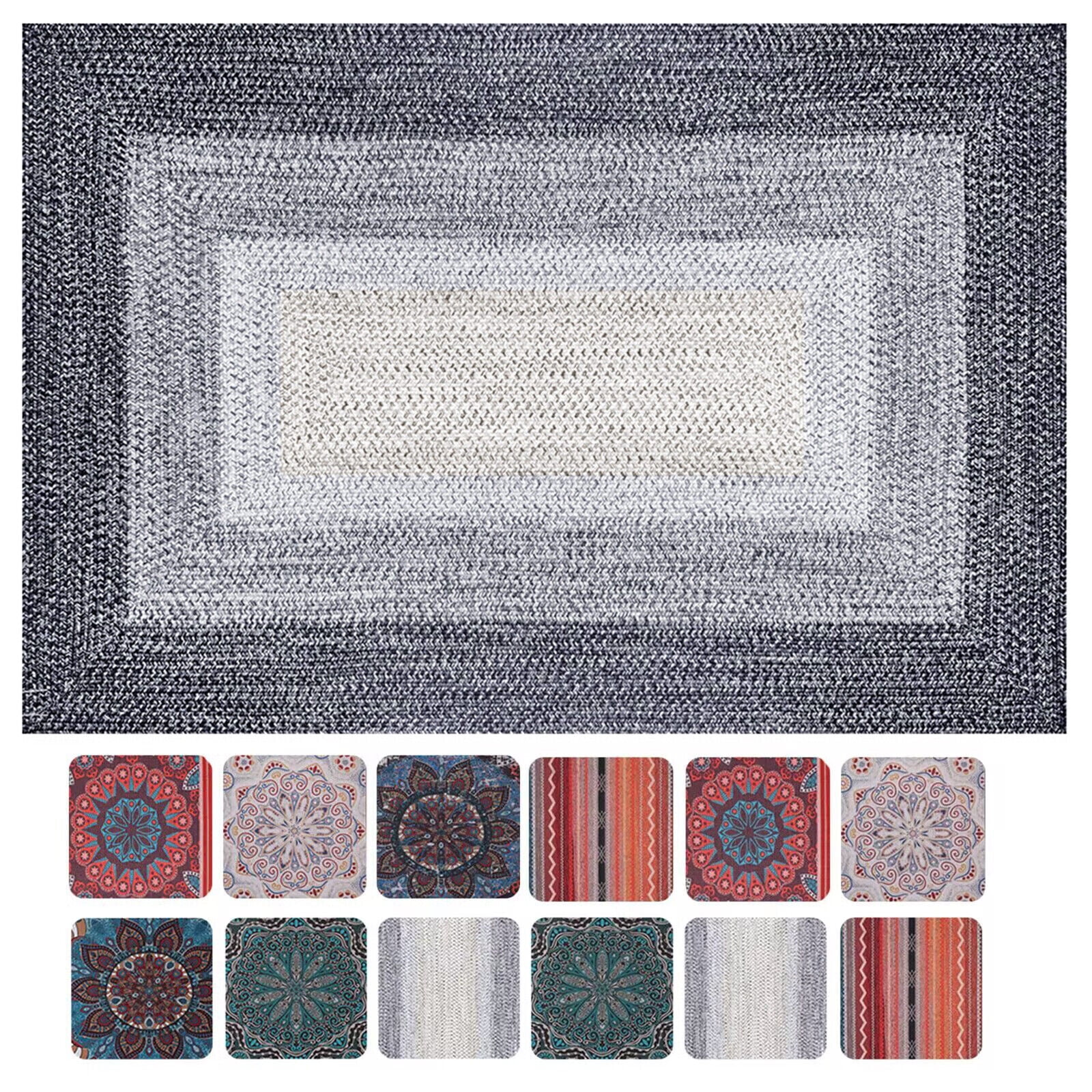 Lovote Classic Area Rug Traditional Oriental Carpet Vintage Floor Rug 2 ...