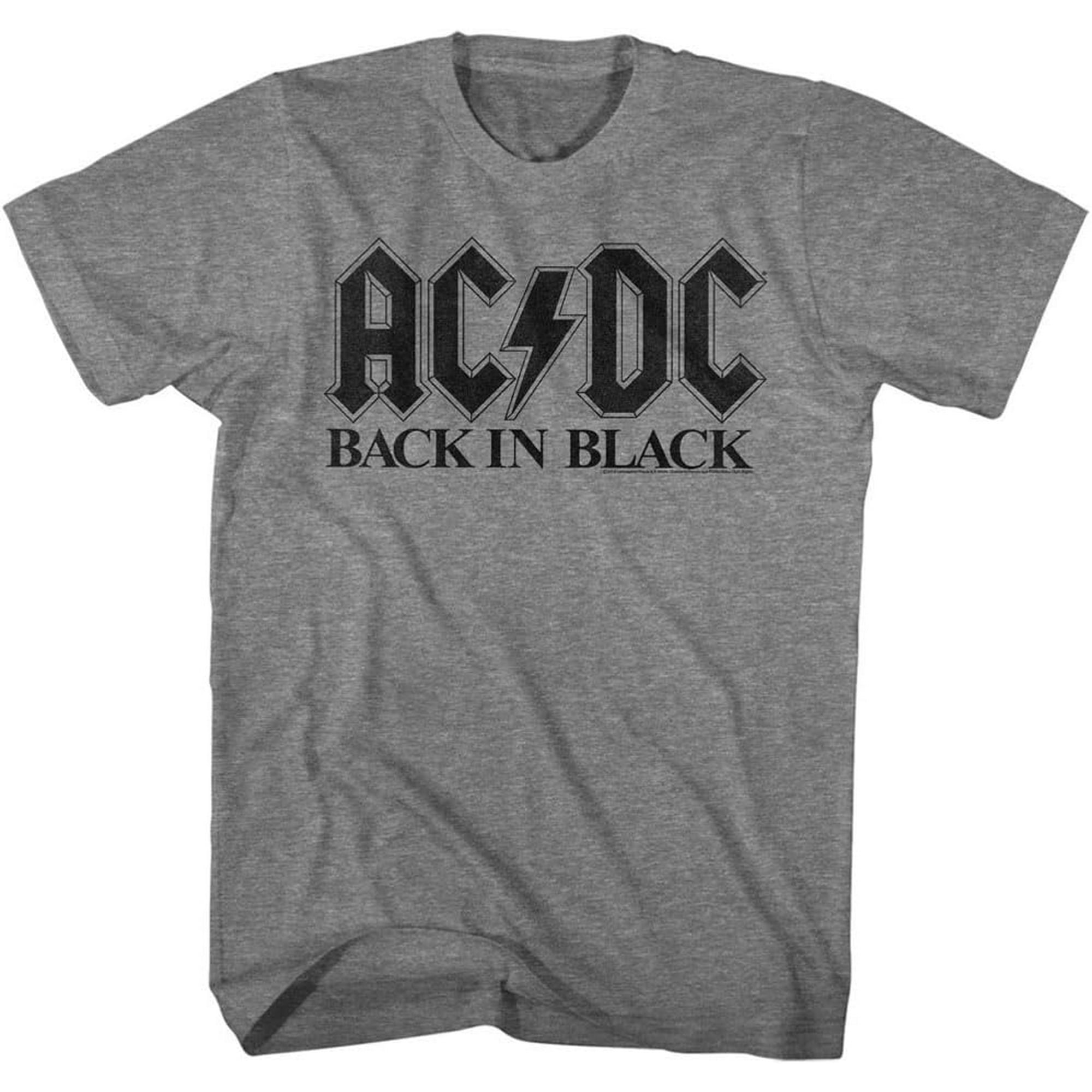 Click here for Hfunnyshirt Acdc Back In Black Graphite Heather Ad... prices