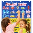 Alphabet Pocket Chart, Preschool Educational Poster, Early Education ...