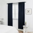 Deconovo Bedroom Window Darkening Curtains, Rod Pocket, Short Blackout ...