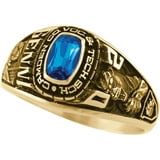 Keepsake Personalized Women's Square Class Ring available in Valadium ...