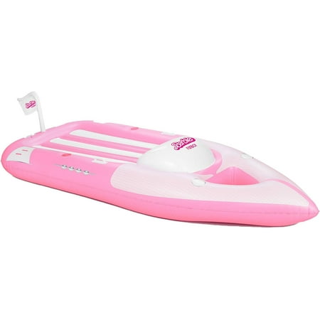 Barbie The Movie & FUNBOY Speed Boat Inflatable Pool Float Medium ...
