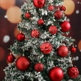 46 Pcs Red Christmas Balls Ornaments Set Shatterproof Christmas Tree ...