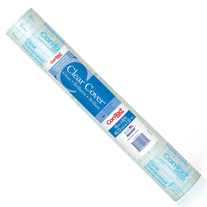 Con-Tact Contact Adhesive Roll Clear 18X60Ft 60FC9AD76 - Walmart.com ...