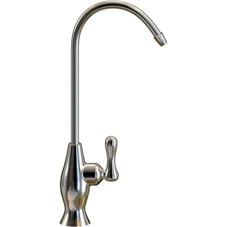 Chrome Reverse Osmosis Faucet, 100% Lead-Free RO Faucet NSF Certified ...