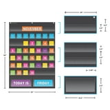 Teacher Created Resources Black Calendar Pocket Chart, 1 Each - Walmart.com