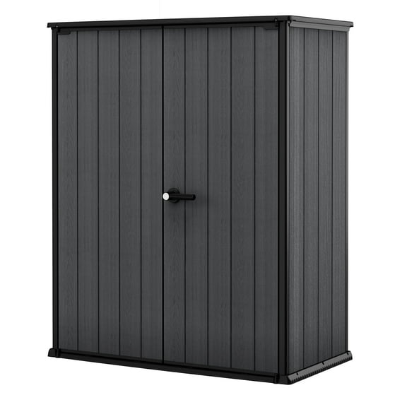 Suncast Extra Large 106 Cubic ft Vertical Outdoor Resin Storage Shed ...