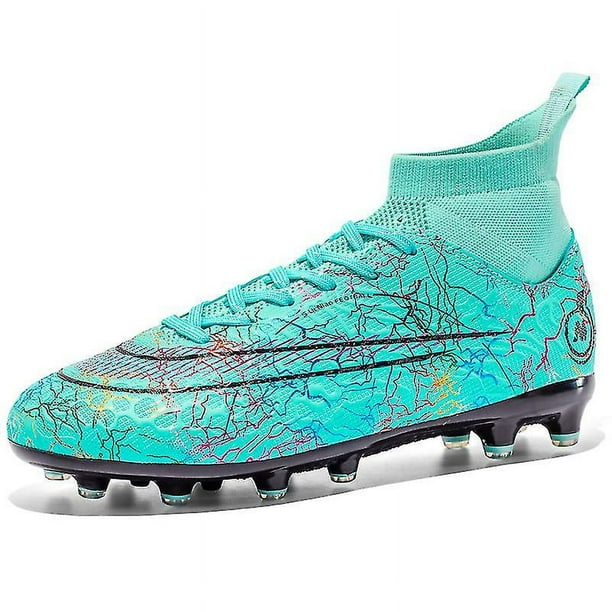 Mens Soccer Shoes Non-Slip Football Boots Cleats Grass Soccer Sneakers ...