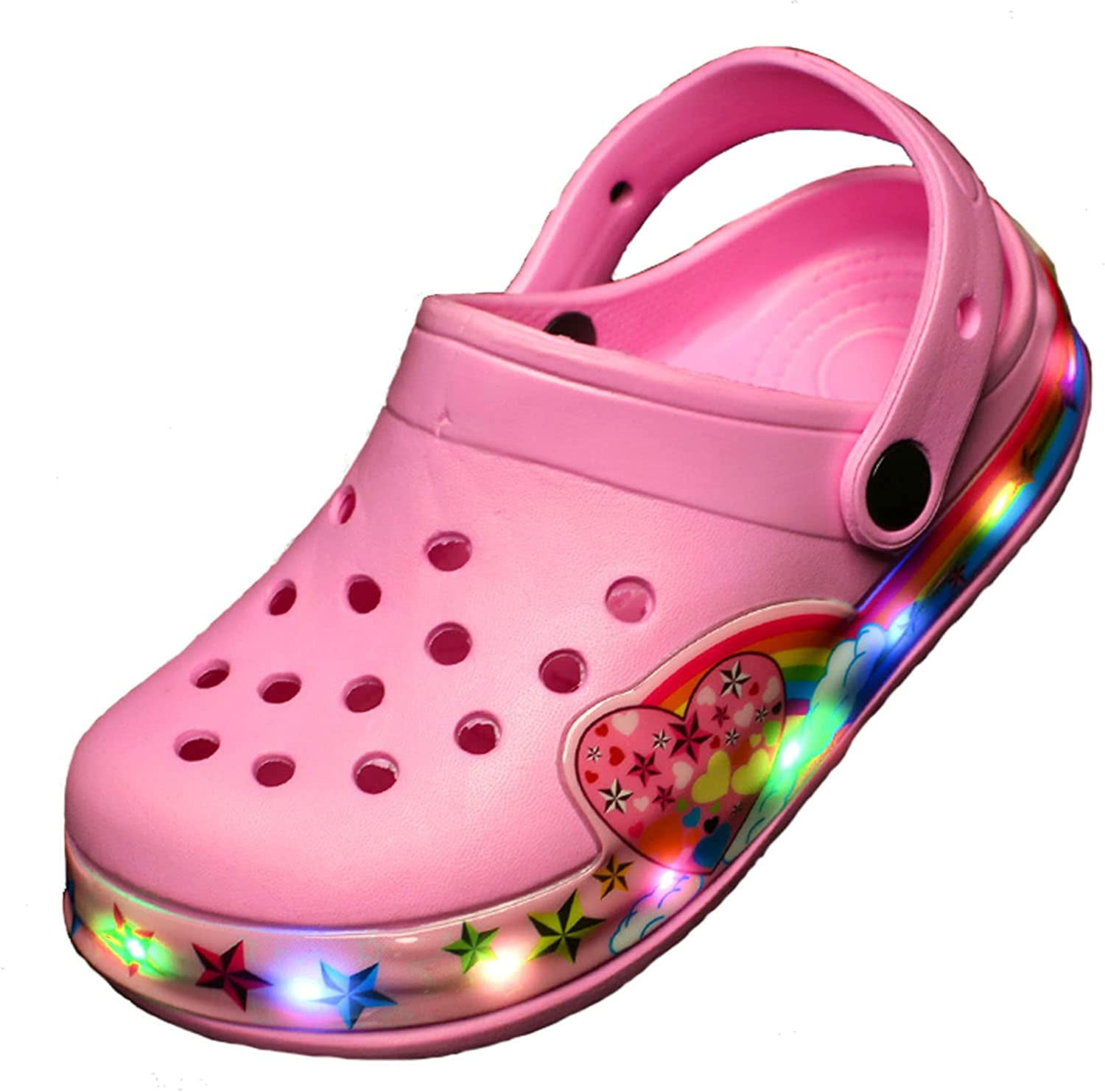 Kids Boys Girls Cartoon Clogs Slippers Toddler Slip On Lightweight ...