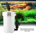 HERCHR High Efficiency Aquarium External Canister Filter with Pump ...