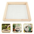HERFIER Rock Sifter Garden Sieve Soil Sifter Dirt Sifter Garden Leaves ...