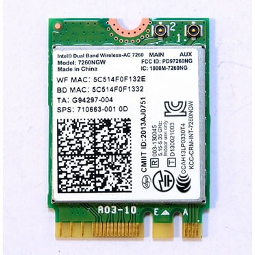Intel Dual Band Wireless-AC 7265 - network adapter - Walmart.com