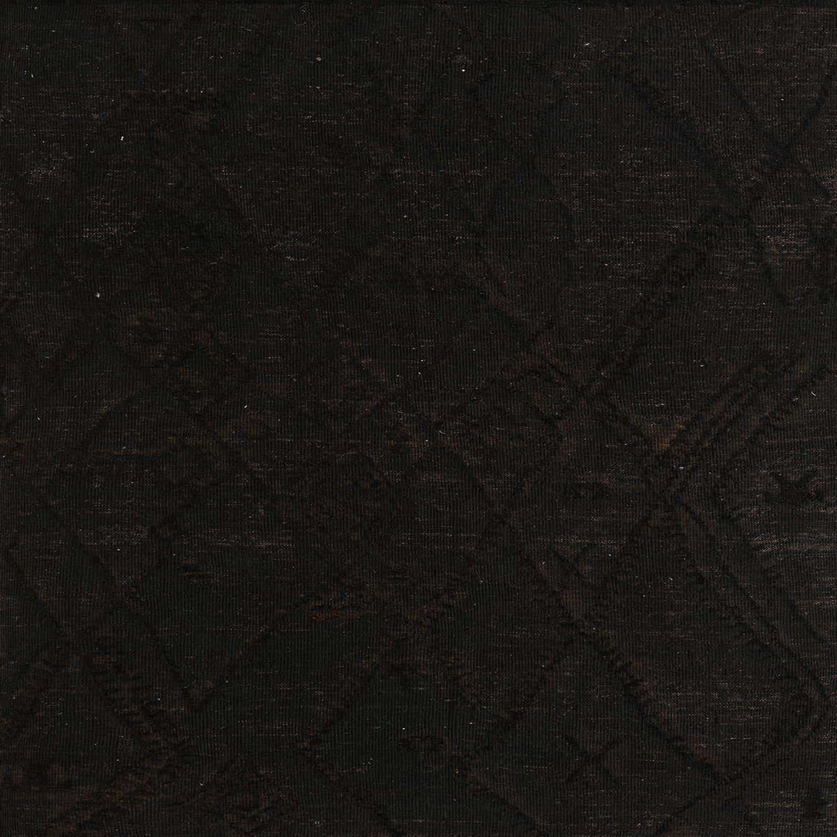 Ahgly Company Indoor Square Abstract Black Abstract Area Rugs, 6 ...