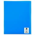 Pen+Gear Poly Folder, 3 Prong 2 Pocket, Blue, Letter Size - Walmart.com
