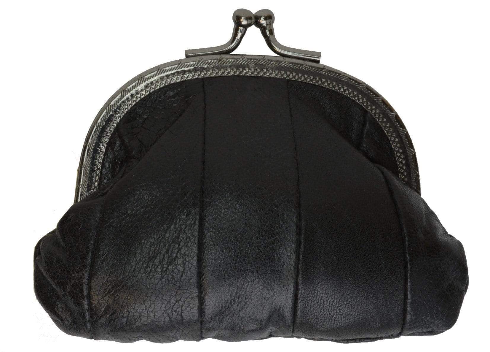 Genuine Leather Small Change Purse with Clasp Y970 (C) - Walmart.com