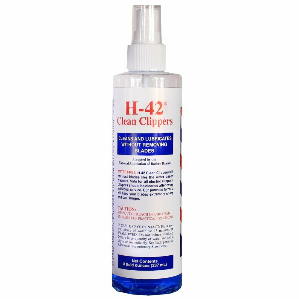 H-42 Clean Clippers Spray Virucidal Anti-Bacterial Cleaner | 8oz ...