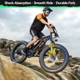 ZNH Peak 1000w Electric Bicycle for Adults,24*4 Fat Tire Ebike for Snow ...
