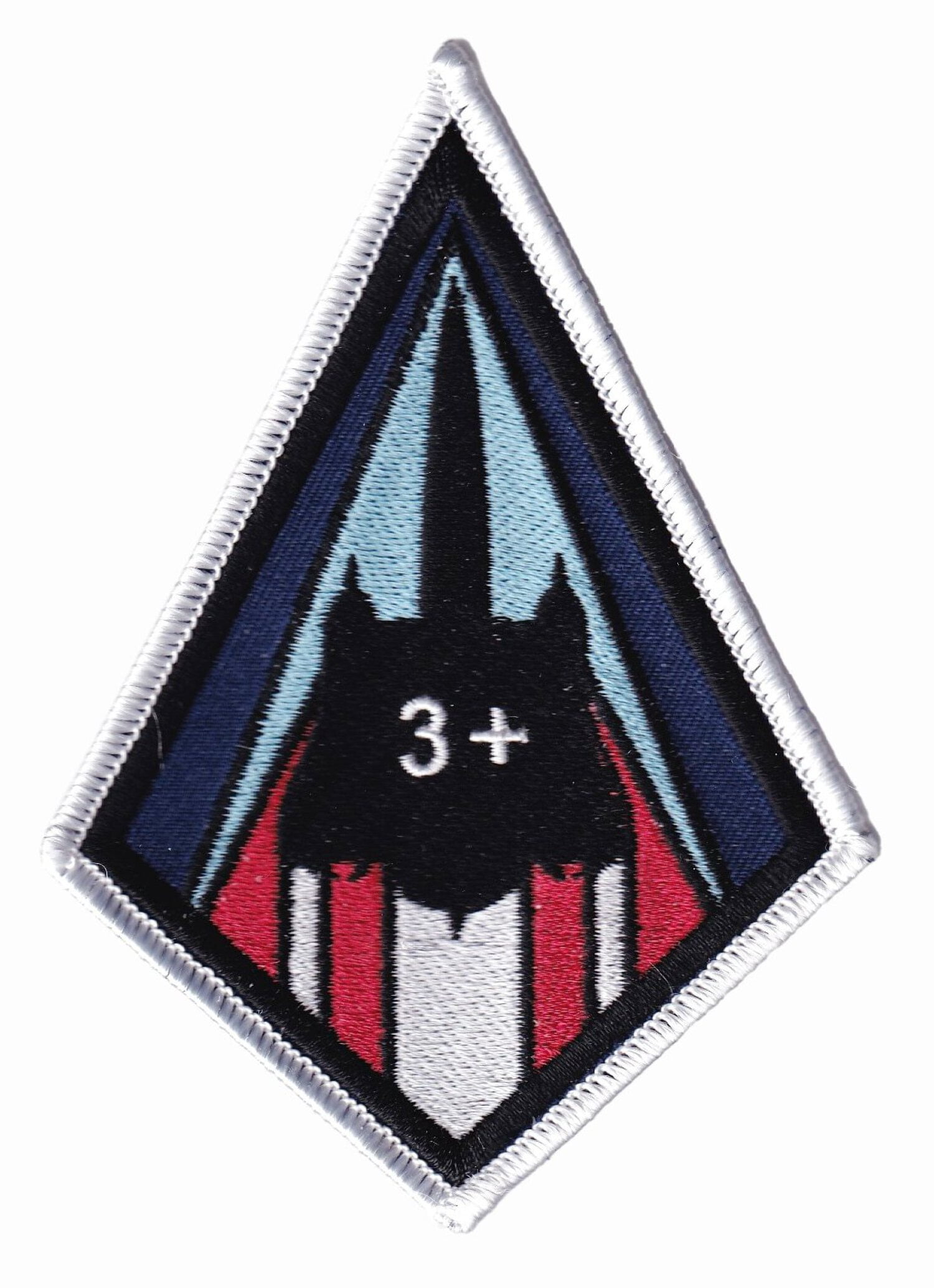 Lockheed Martin® SR-71 Blackbird® MACH 3 Patch - Plastic Backing, 4 ...