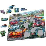 Larsen Puzzles Kids' Speed Racer 36-Piece Educational Jigsaw Puzzle ...