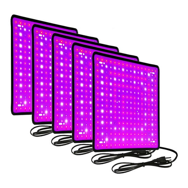 Lampará LED UV GrowPro 2000W 5Pzas 120/265V 60Hz para Fotosíntesis y ...