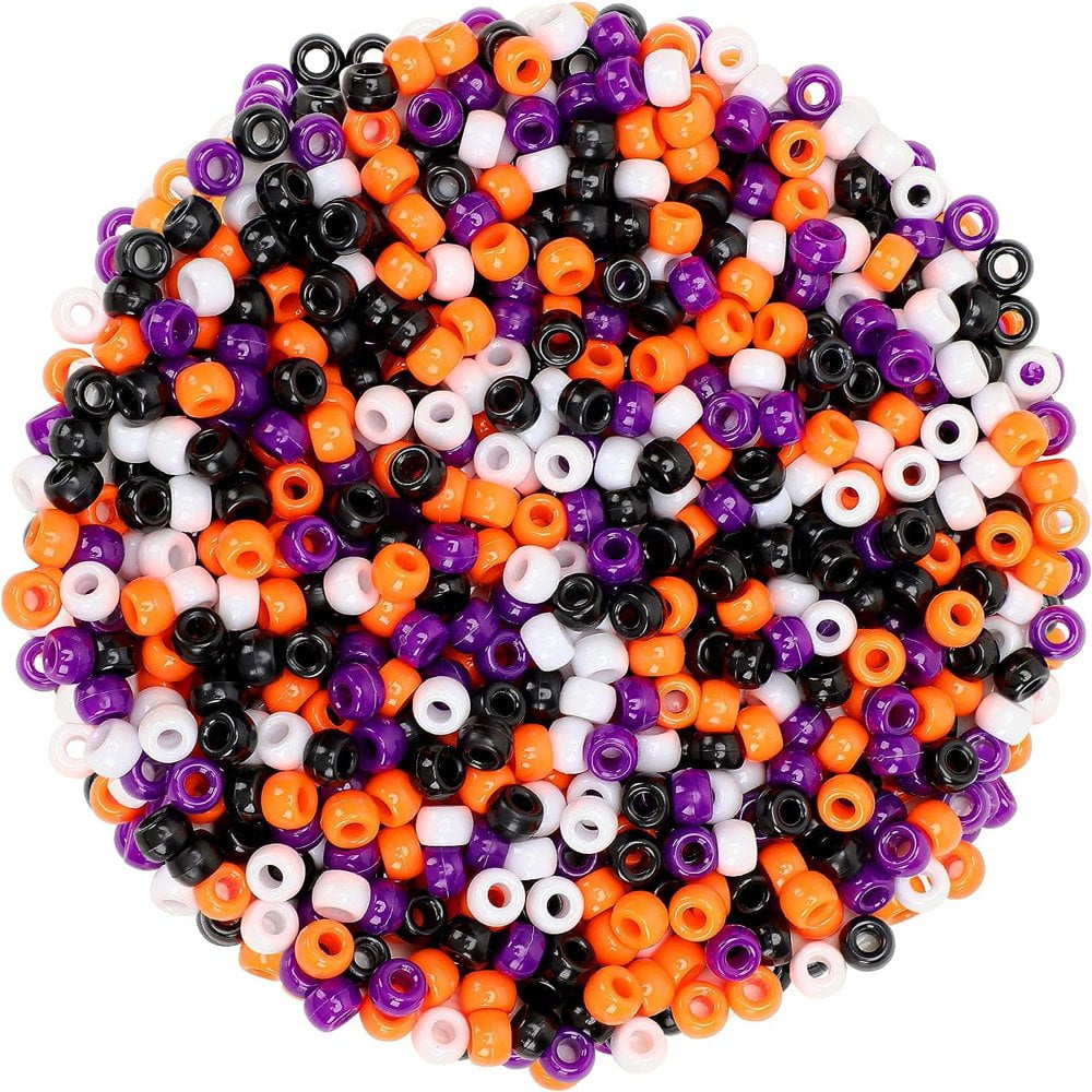 Click here for Lngoor 1200pcs Fall Pony Beads Thanksgiving Pony B... prices