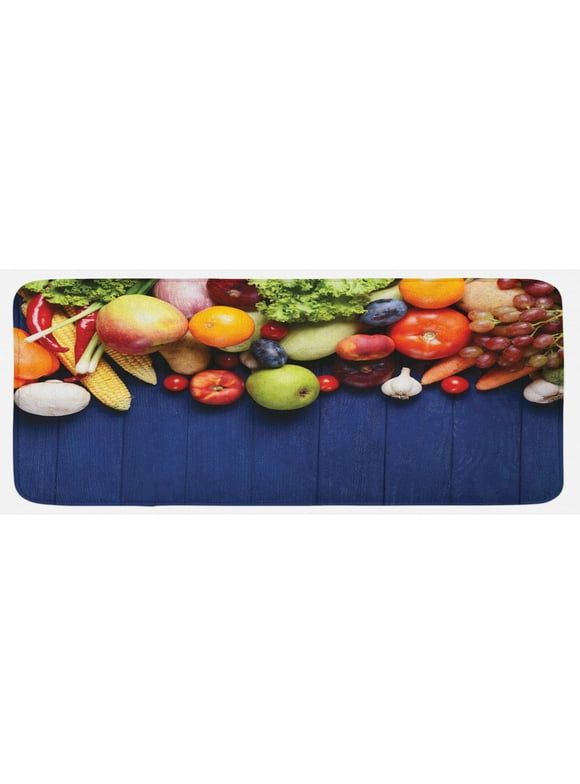 Fruit & Vegetable Kitchen Rugs in Rugs - Walmart.com