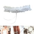 Aellinatey Secure Fit Bridal Garter With Ornamental For Ceremonial ...