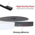 Foam Insulation Tape self Adhesive,1/4In x 1/4In x 51Ft Weather ...