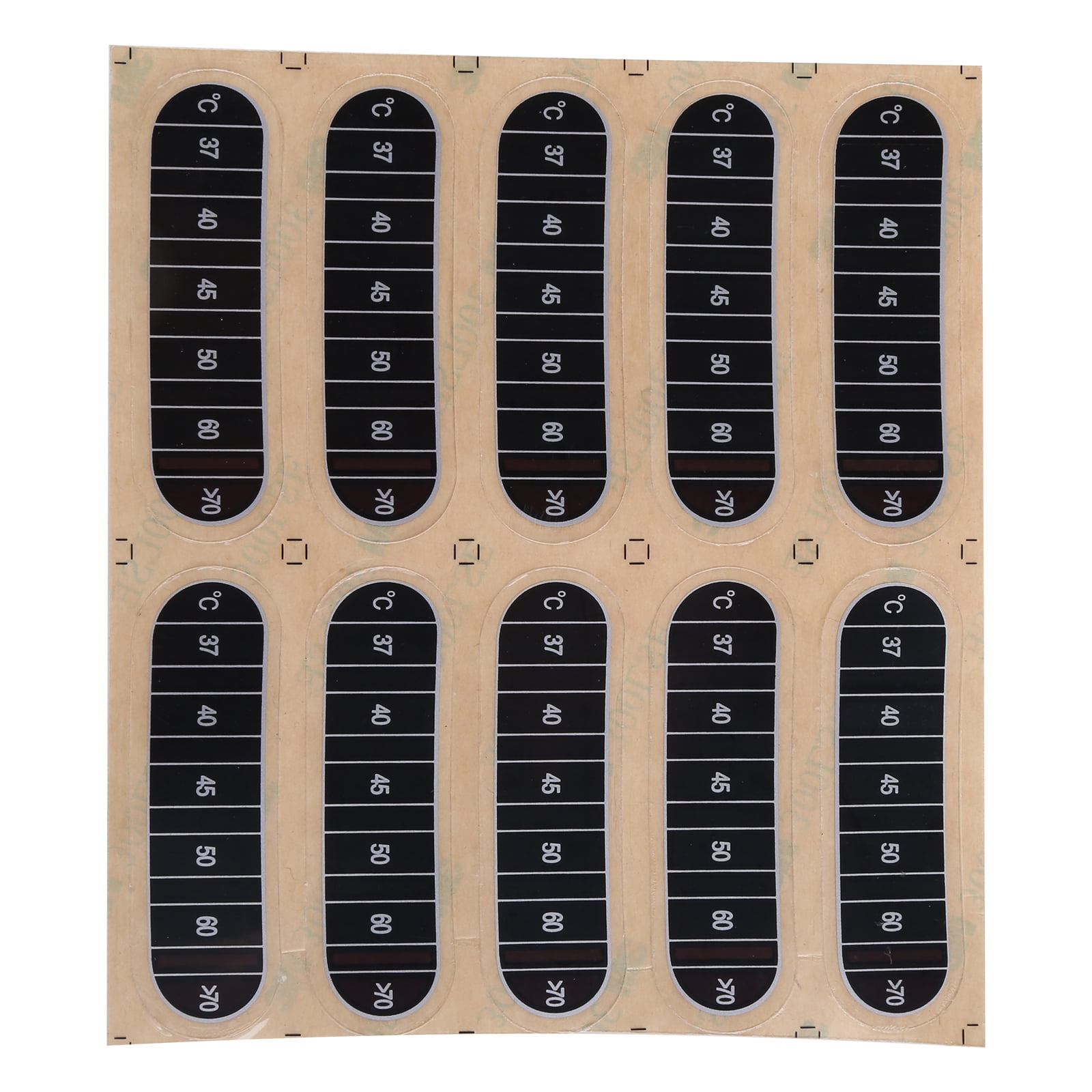 RABBITH Temperature Sticker Sticky Thermometer Strips for Bottle ...