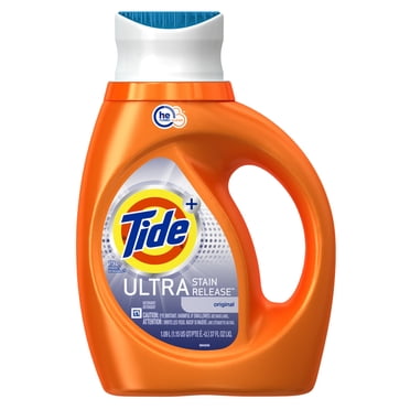 Tide Ultra Stain Release HE Turbo Clean Liquid Laundry Detergent ...