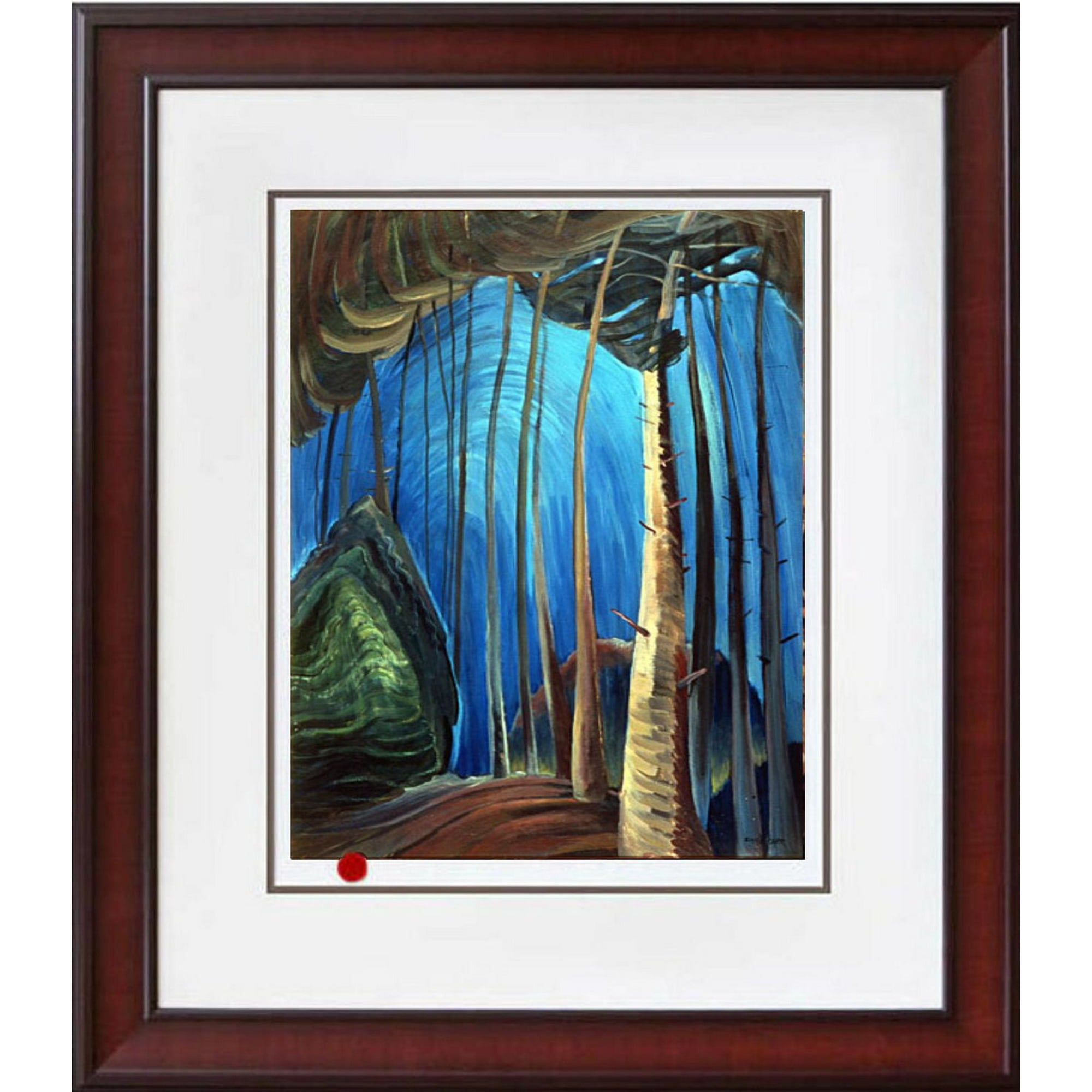 Click here for Canadiana Art Blue Sky  By E. Carr 37in X 32.5in X... prices