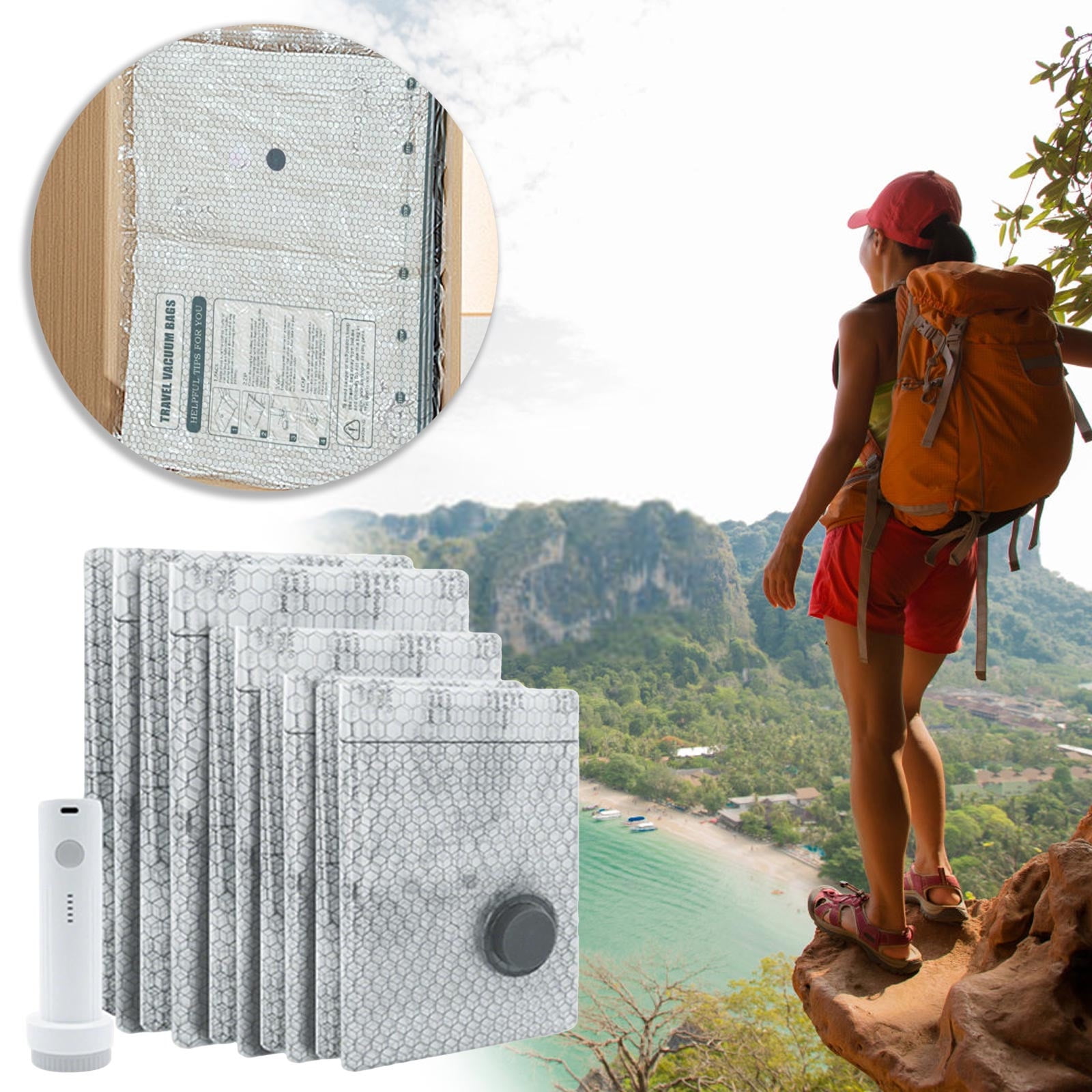 Click here for Sentmoon Vacuum Bags For Clothes Space Bags Vacuum... prices