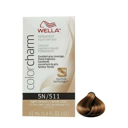 Wella Color Charm #5N/511 Light Brown (1.4oz) | Walmart Canada