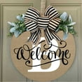 Rovga 2024 Last Name Year Round Front Door Wreath 26 Last Names ...