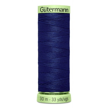 Gutermann 33 Yd Top Stitch Heavy-Duty Thread-Navy - Walmart.com