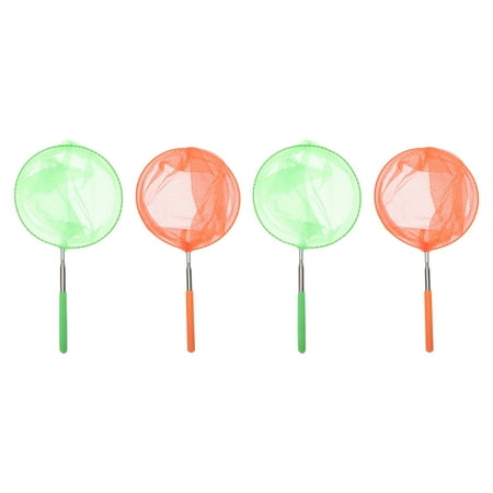 4Pcs Insects Nets Retractable Butterflies Nets Dragonfly Catcher Kids ...