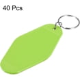 40pcs Hotel Keychains Blank Vintage Plastic Rhombus Motel Key Tags ...
